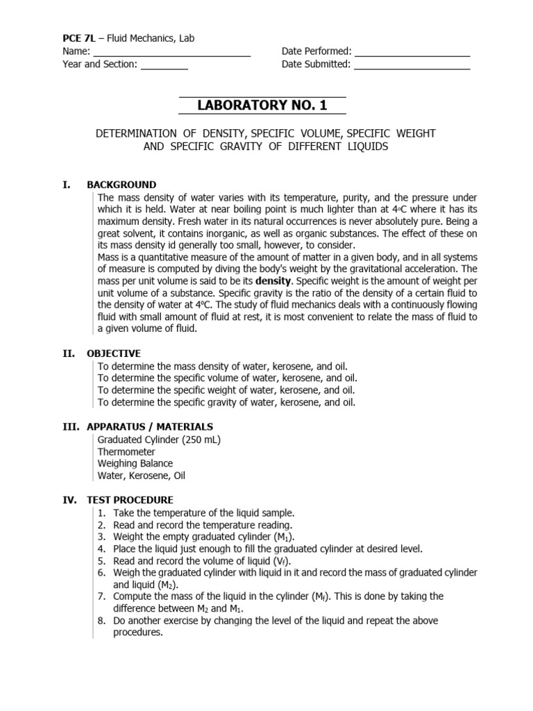 Laboratory 1 | PDF