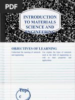 Chapter 1 - Introduction To Material Science and Engineering | PDF | Materials Science | Metals