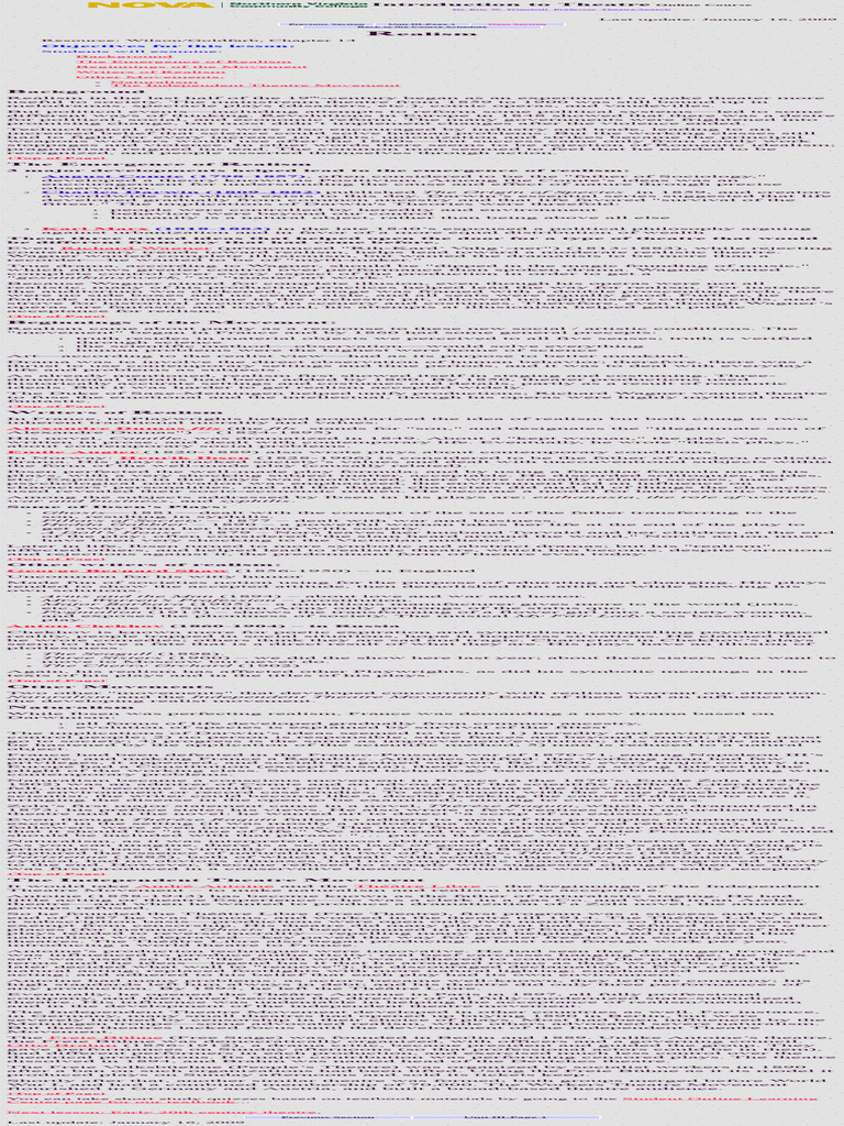 Introduction To Theatre - Realism | PDF