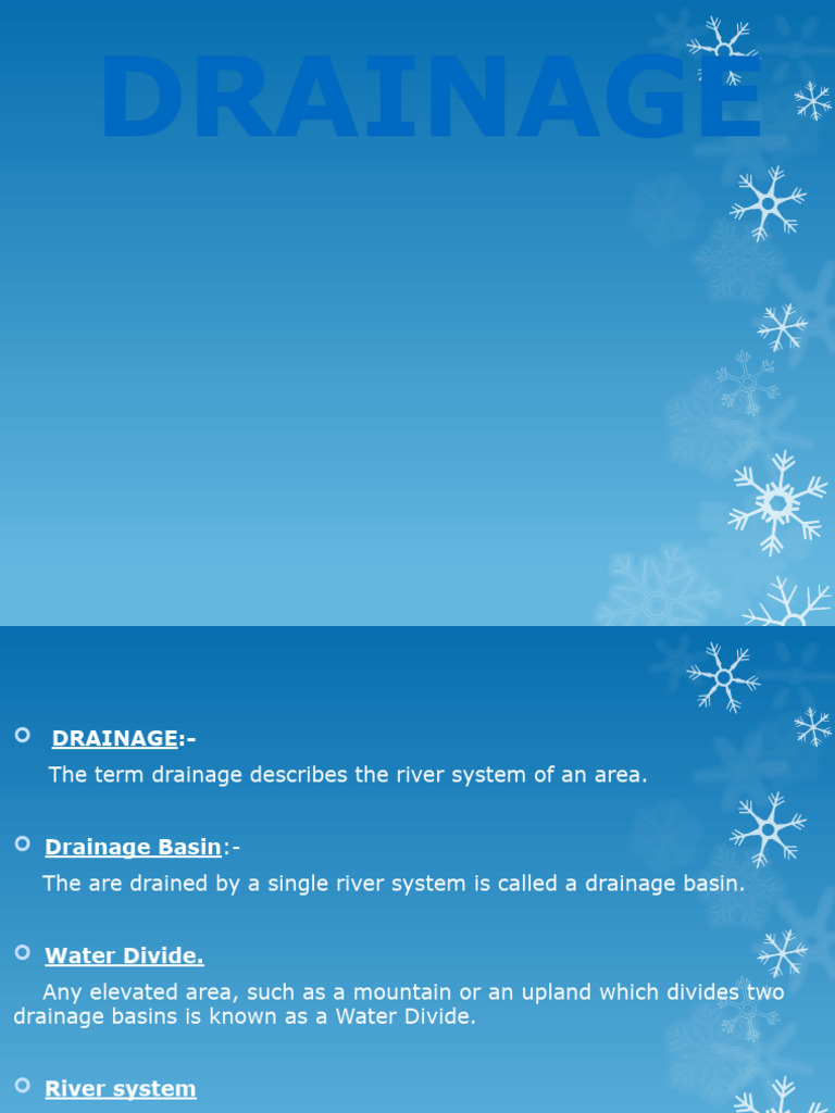 Drainage | PDF | Indus River | River