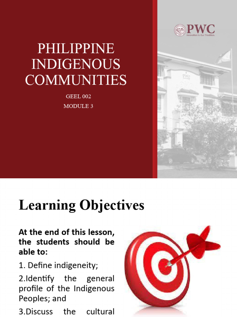 3 GE Philippine Indigenous Communities | PDF