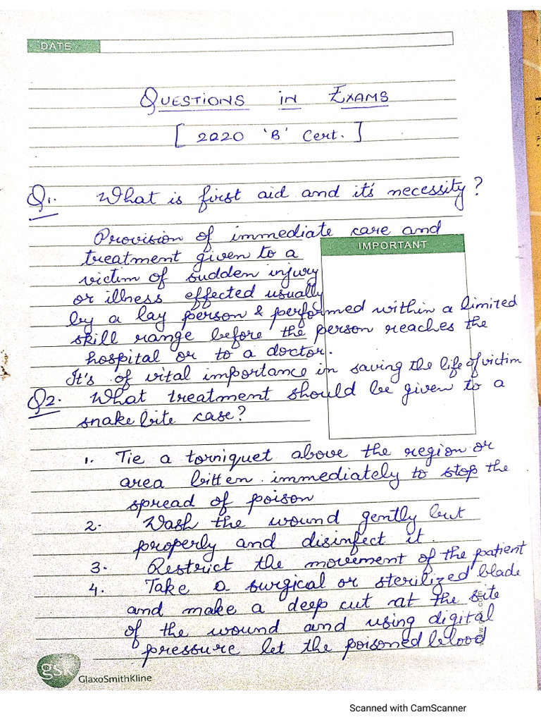 Important Questions For NCC B Certificate Exams | PDF