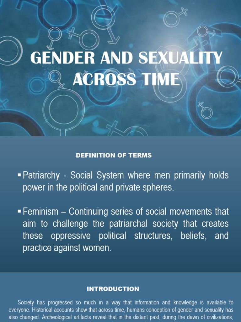 Chapter 1 Gender and Sexuality Across Time 1 | PDF | Social Science