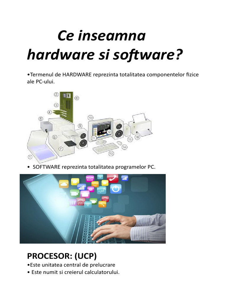 Structura unui PC | PDF