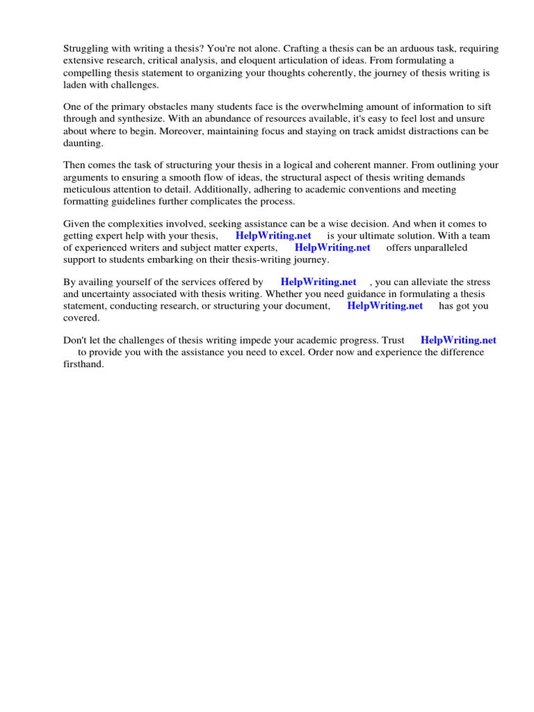 Thesis Generator Graphic Organizer | PDF