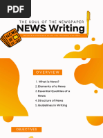 Campus Journalism News Writing Guide | PDF | News | Mass Media