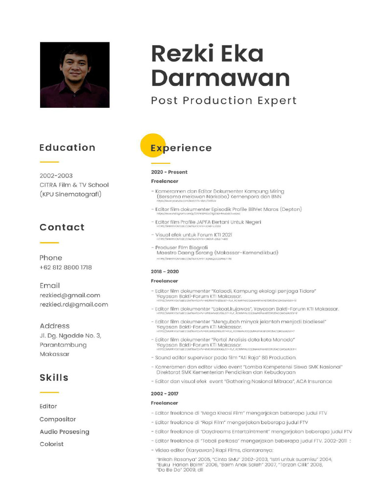 CV Rezki Eka Darmawan Desember 2021 | PDF