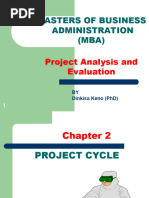 Chapter 2 Project Cycle | PDF | Project Management | Feasibility Study