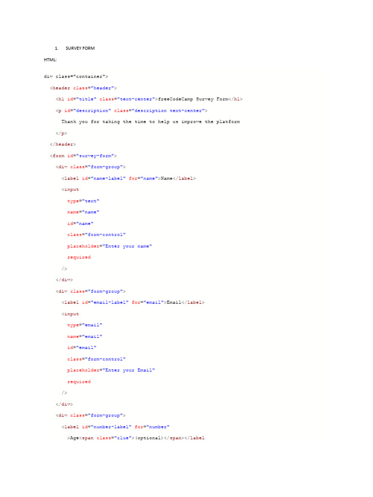 Responsive Web Design Free Code Camp | PDF | Internet | Hypertext
