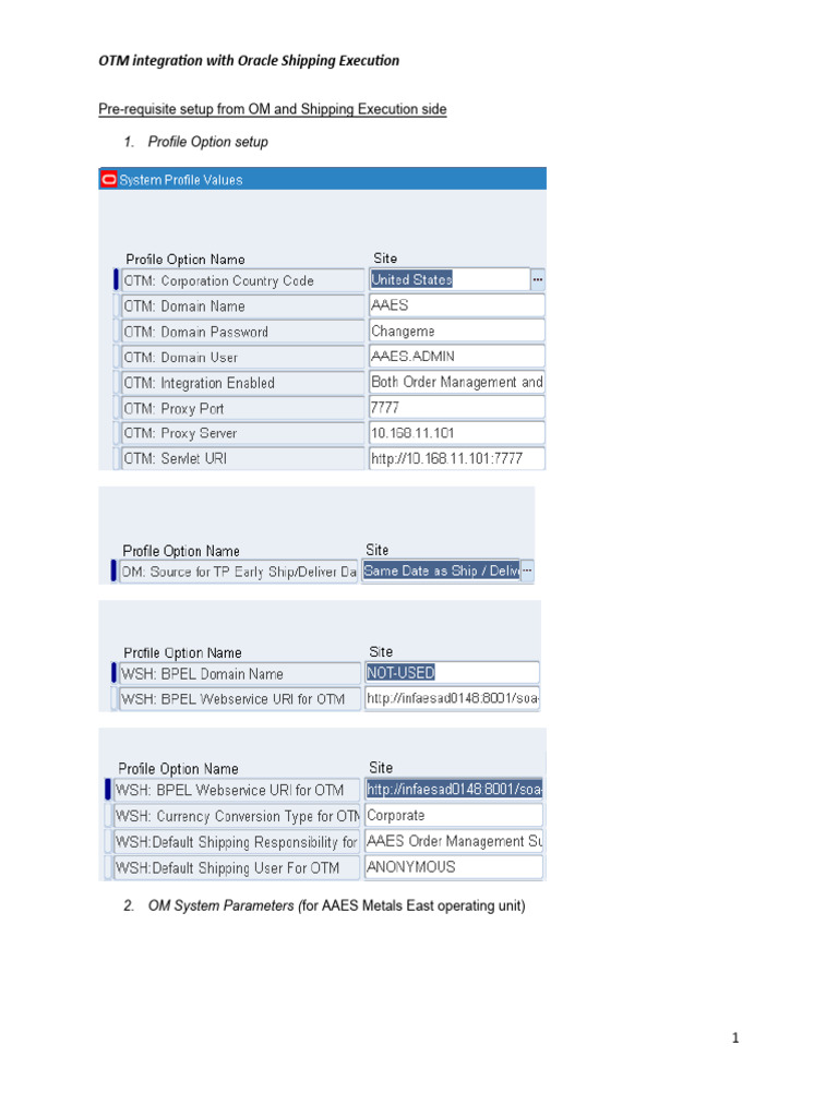OM Integration With OTM Using SOA 11g | PDF | Computer Engineering ...
