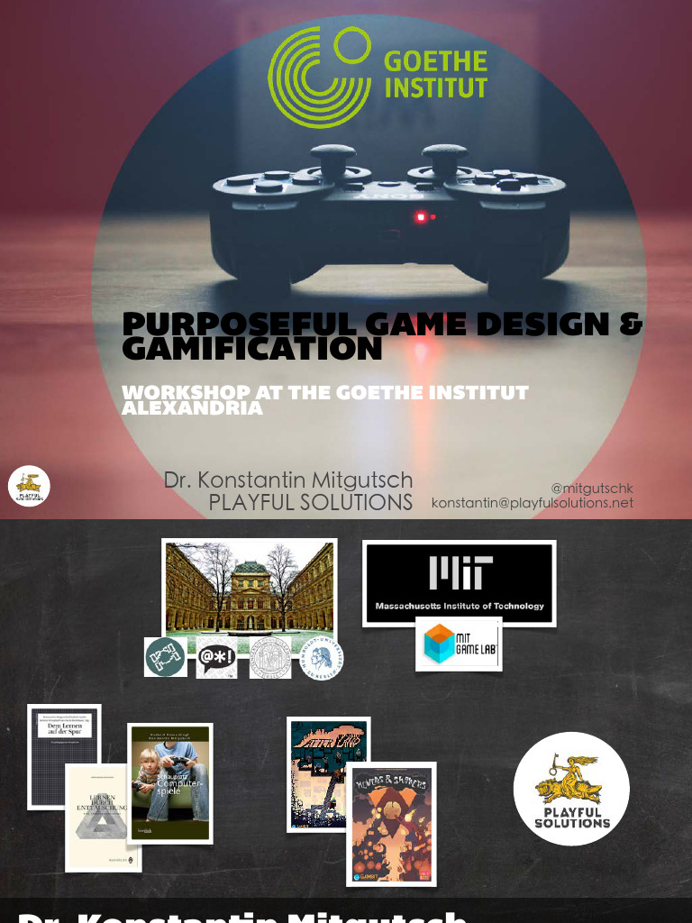 Gamification Workshop Alexandria | PDF