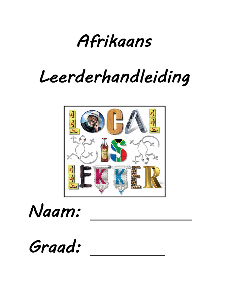 Afrikaans REVISION Workbook2 | PDF