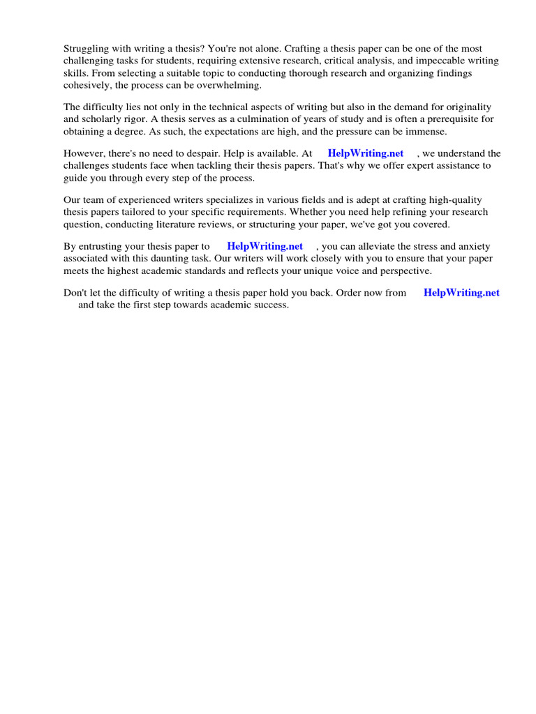 Reference Thesis Paper | PDF | Career & Growth