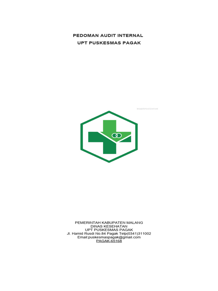 Pedoman Audit Internal 2022 Pdf