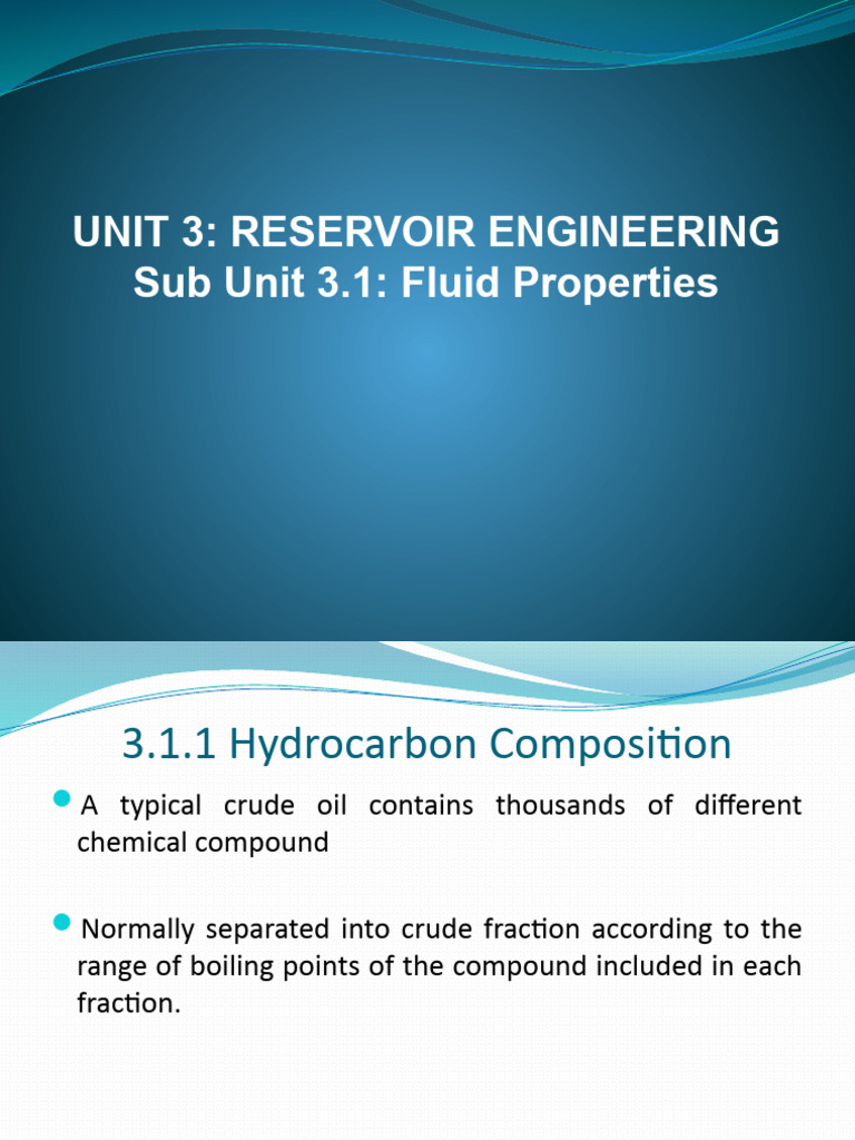 DPV20412-Unit3 1 | PDF | Hydrocarbons | Phase (Matter)