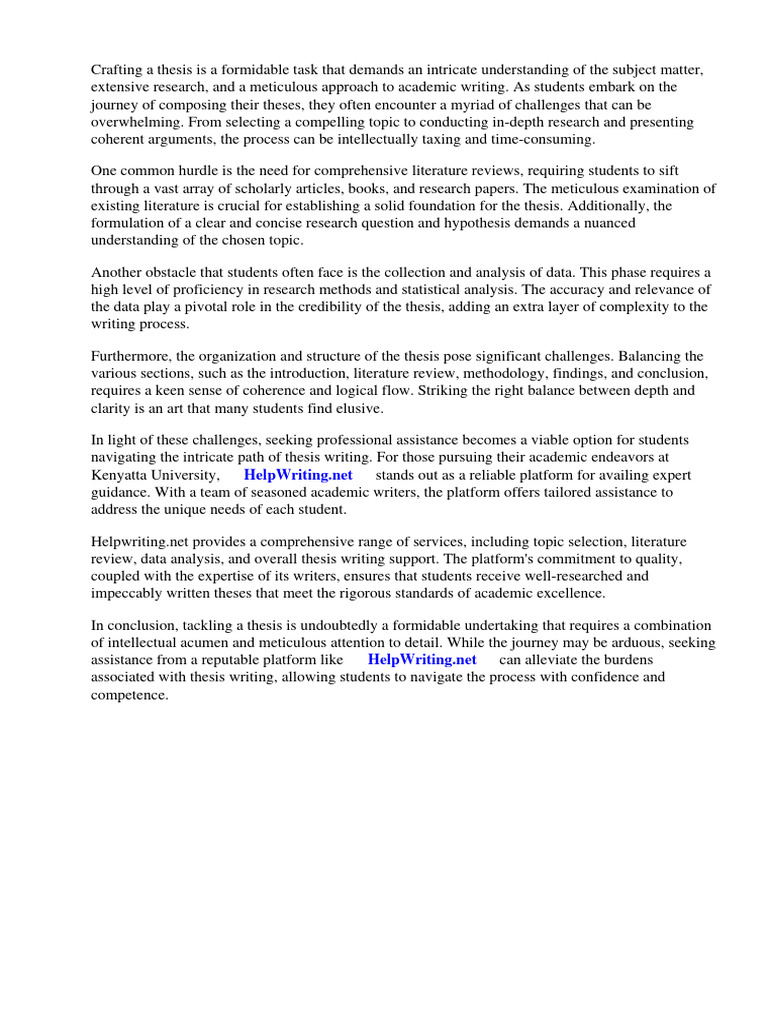 Kenyatta University Thesis Repository | PDF | Dna Repair | Thesis