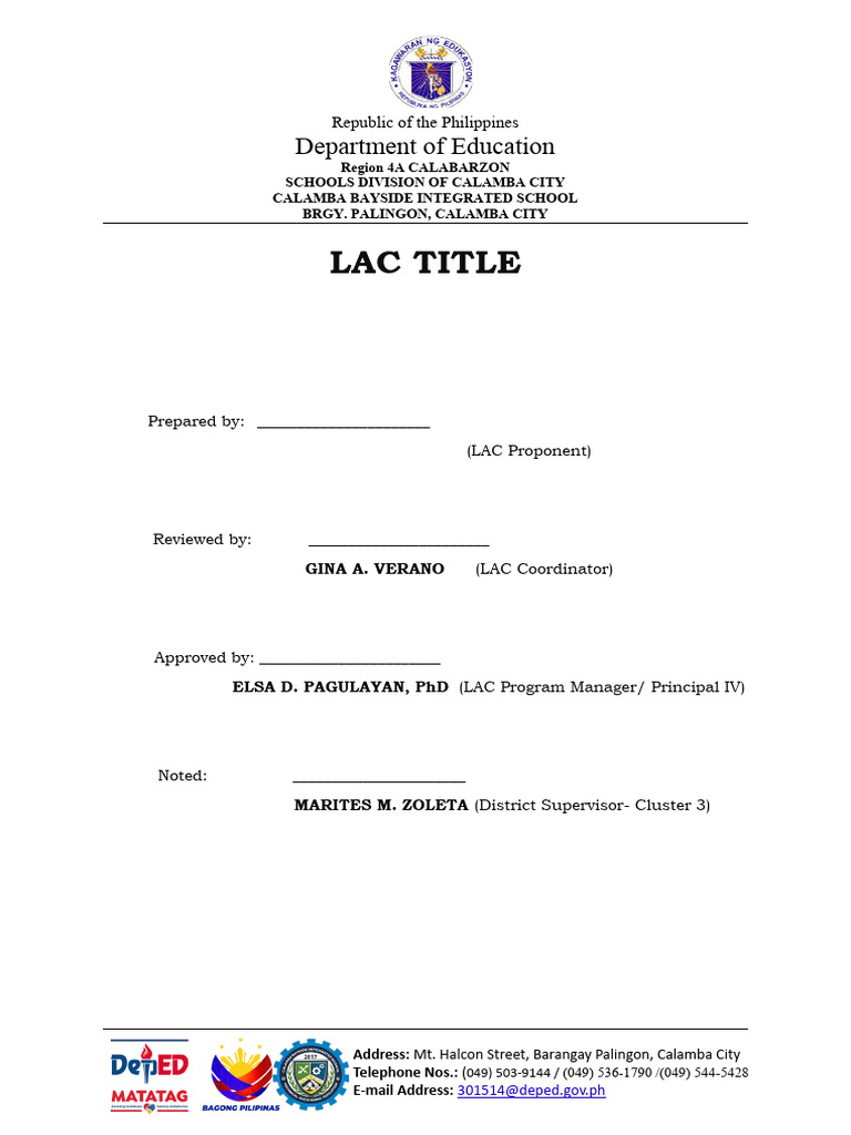 Pdi Proposal Template | PDF
