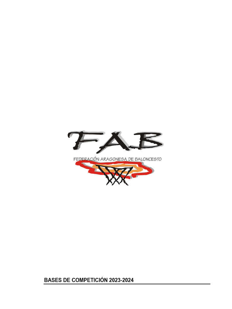 Bases Competicion Fab 2324 | PDF | la Liga | Asociación de Futbol