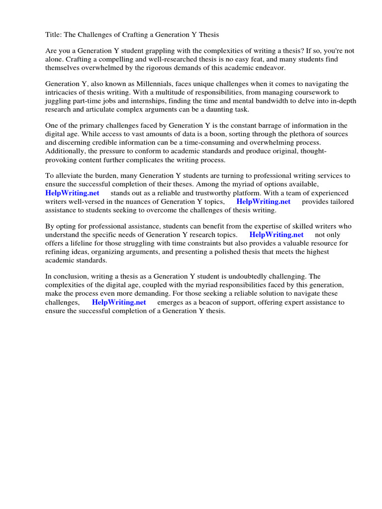 Generation y Thesis | PDF | Artificial Intelligence | Intelligence (AI ...