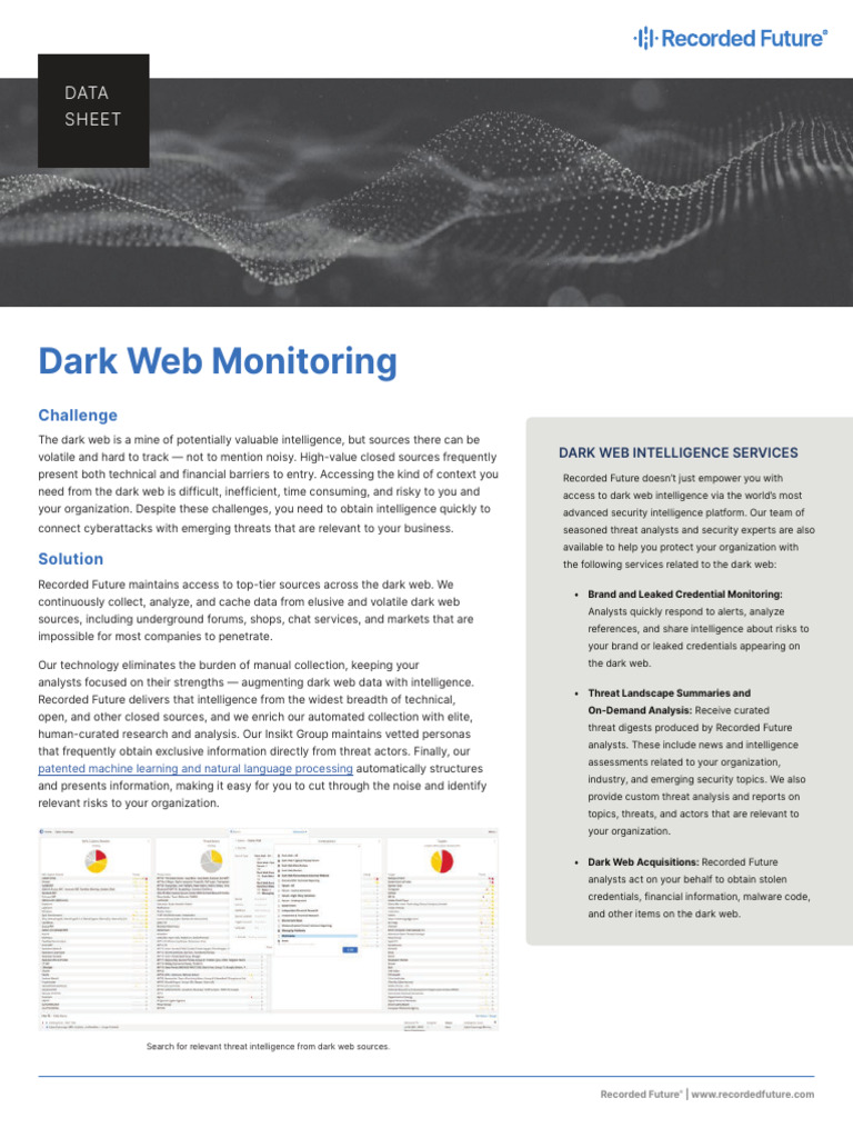 Dark Web | PDF | World Wide Web | Internet & Web
