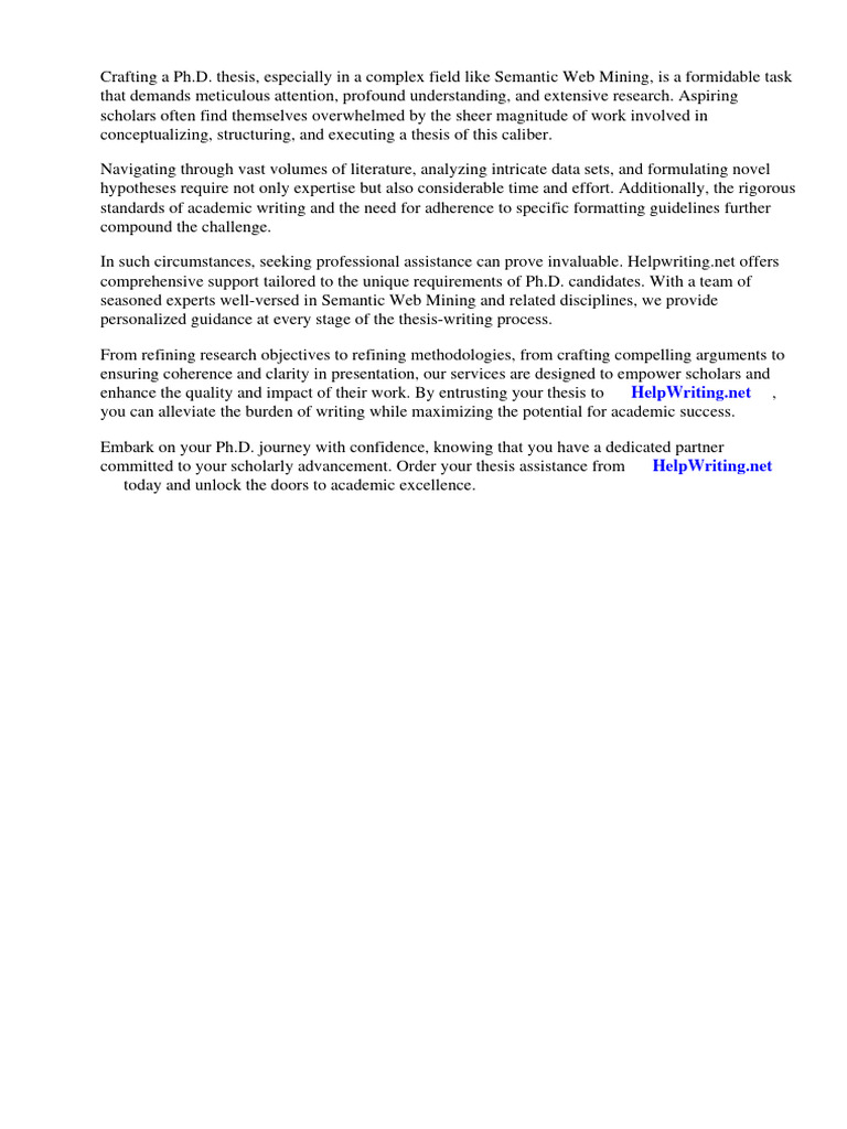 PHD Thesis Semantic Web Mining | PDF | Information | Semantic Web