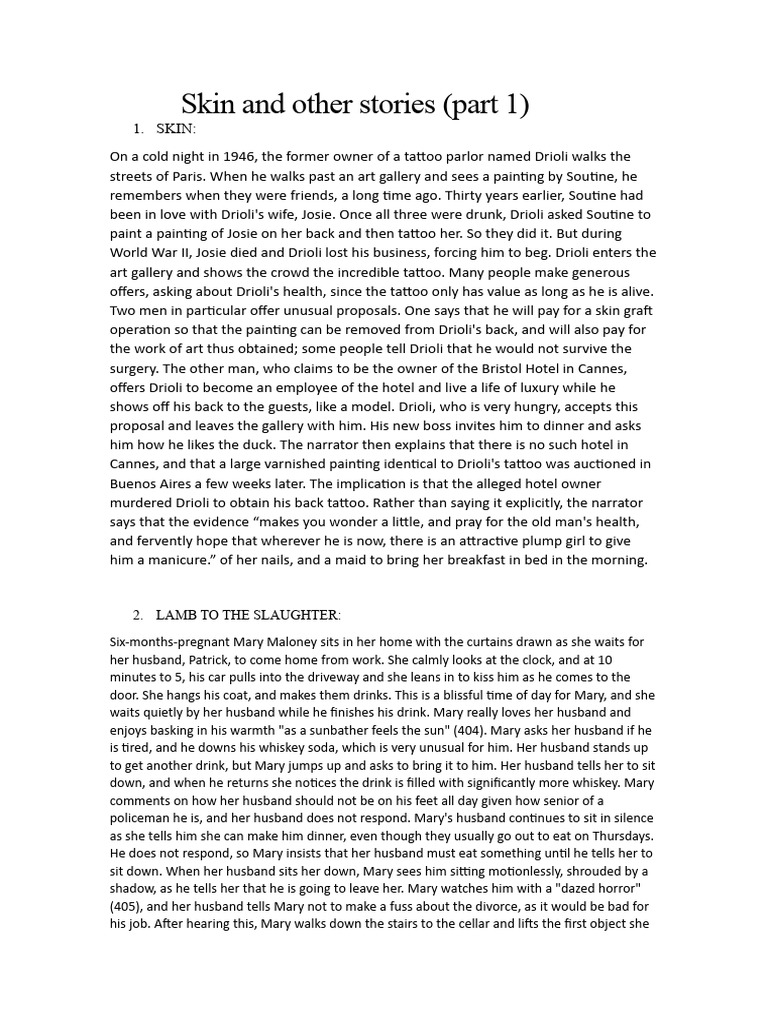 Dark Tales of Intrigue | PDF