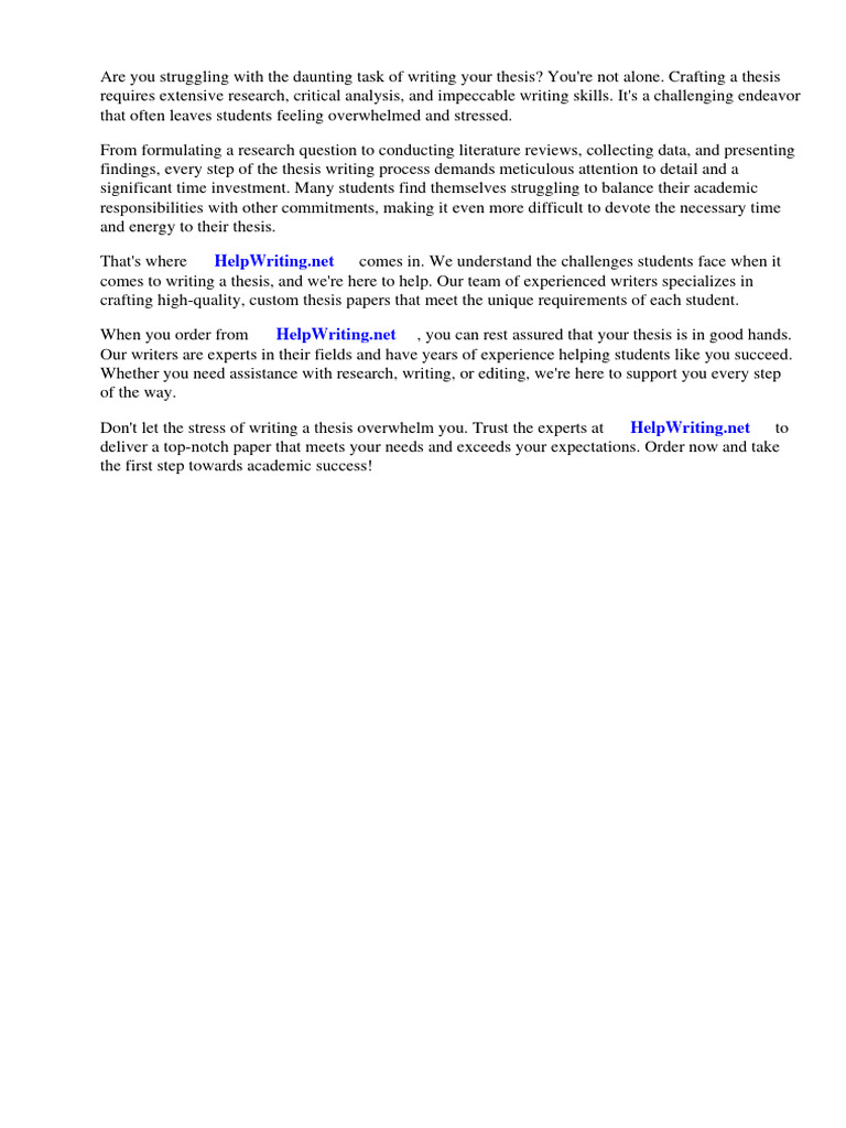 Thesis Research Plan Template Pdf