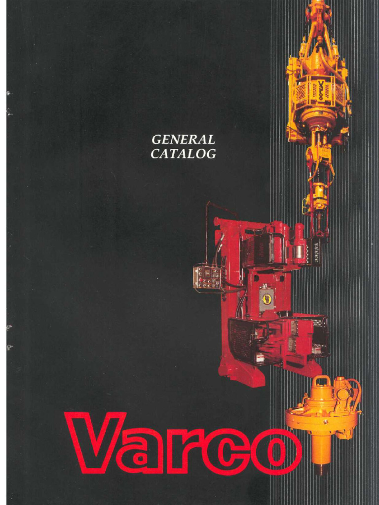 Manual - Handling Tools Varco | PDF | Drill | Electric Motor
