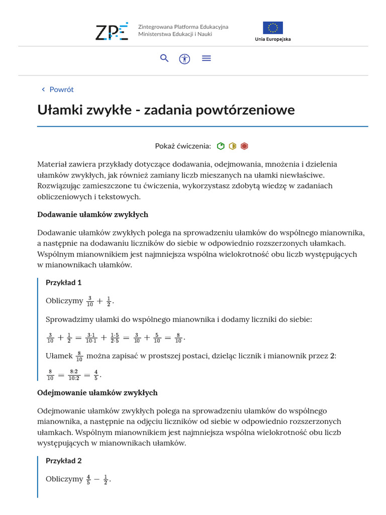 Zintegrowana Platforma Edukacyjna | PDF Zintegrowana Platforma Edukacyjna | PDF