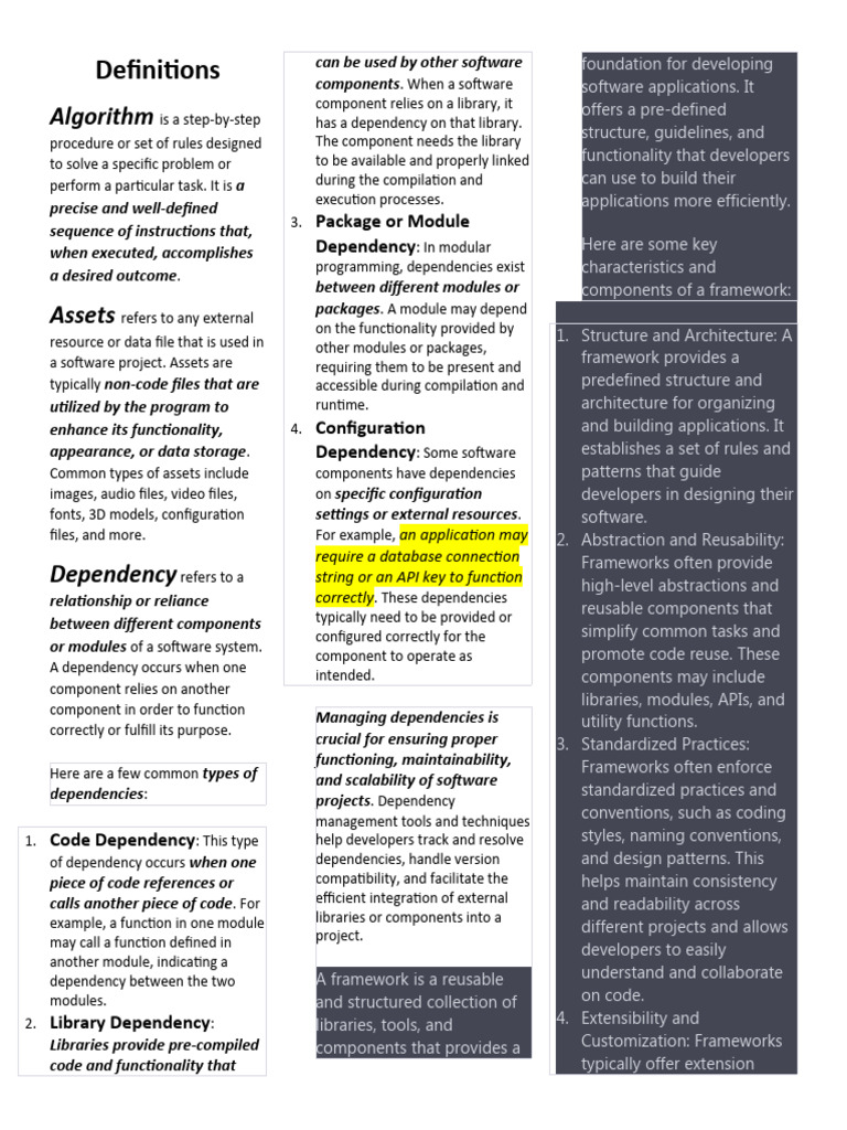 Key Software Development Terms Explained | PDF | Graphical User ...