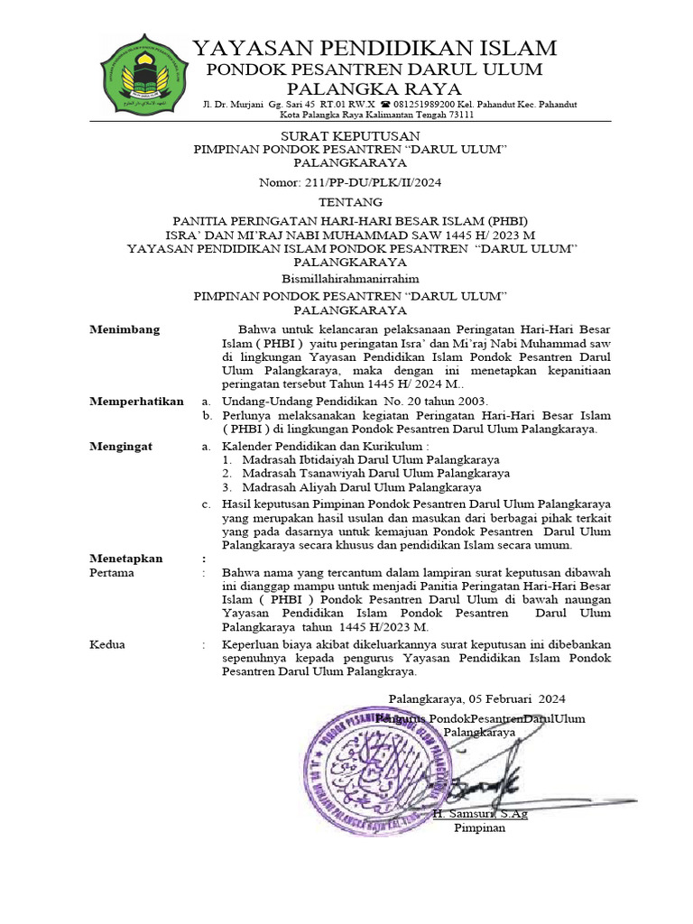 Sk. Phbi Du 2024 | PDF