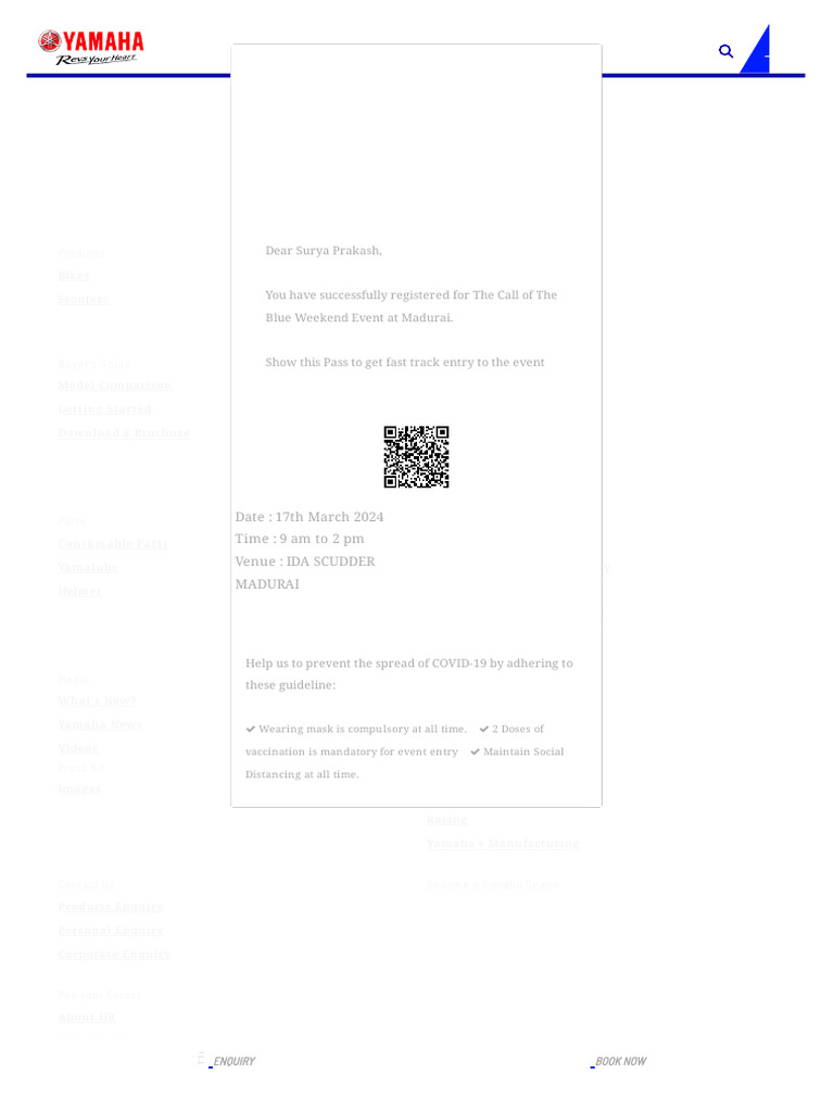 India Yamaha Motor - Revs Your Heart | PDF