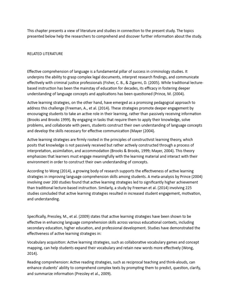 RRL | PDF | Constructivism (Philosophy Of Education) | Reading ... RRL | PDF | Constructivism (Philosophy Of Education) | Reading ...