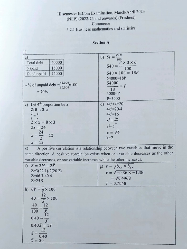 BM Scheme | PDF | Statistical Analysis | Teaching Mathematics
