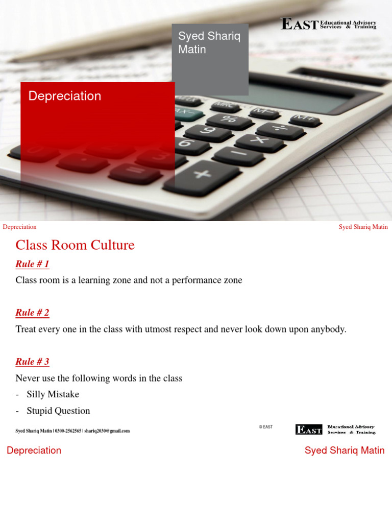 Depreciation Introduction 3 Q.5 & Q.6 | PDF