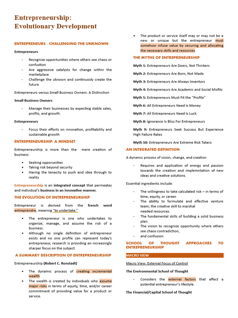 21st Century Trends in Entrepreneurship Research | PDF ...