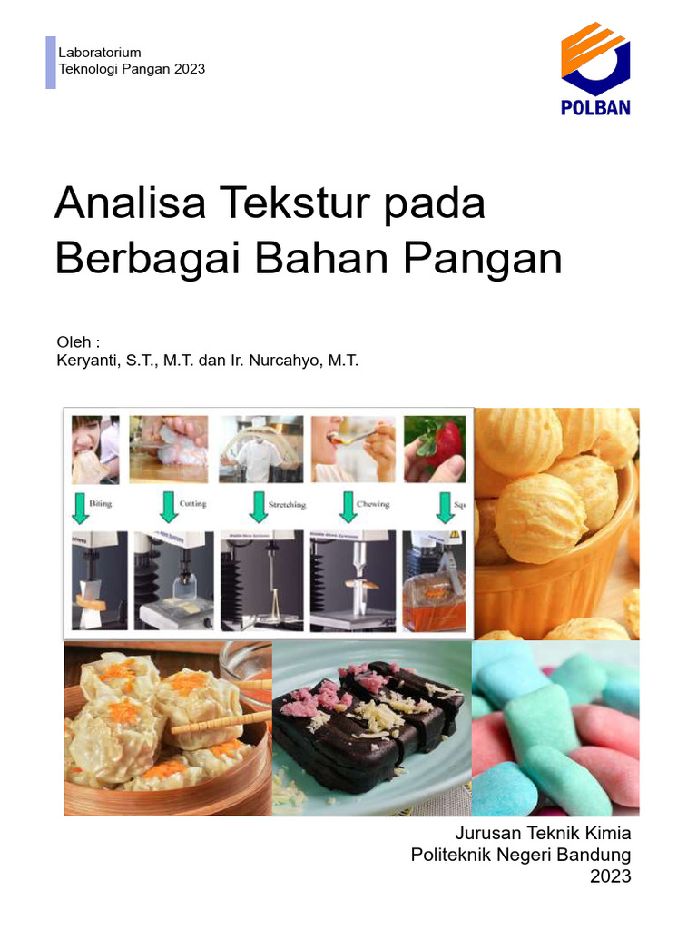 Modul - Analisa Tekstur Praktikum Tekpang | PDF