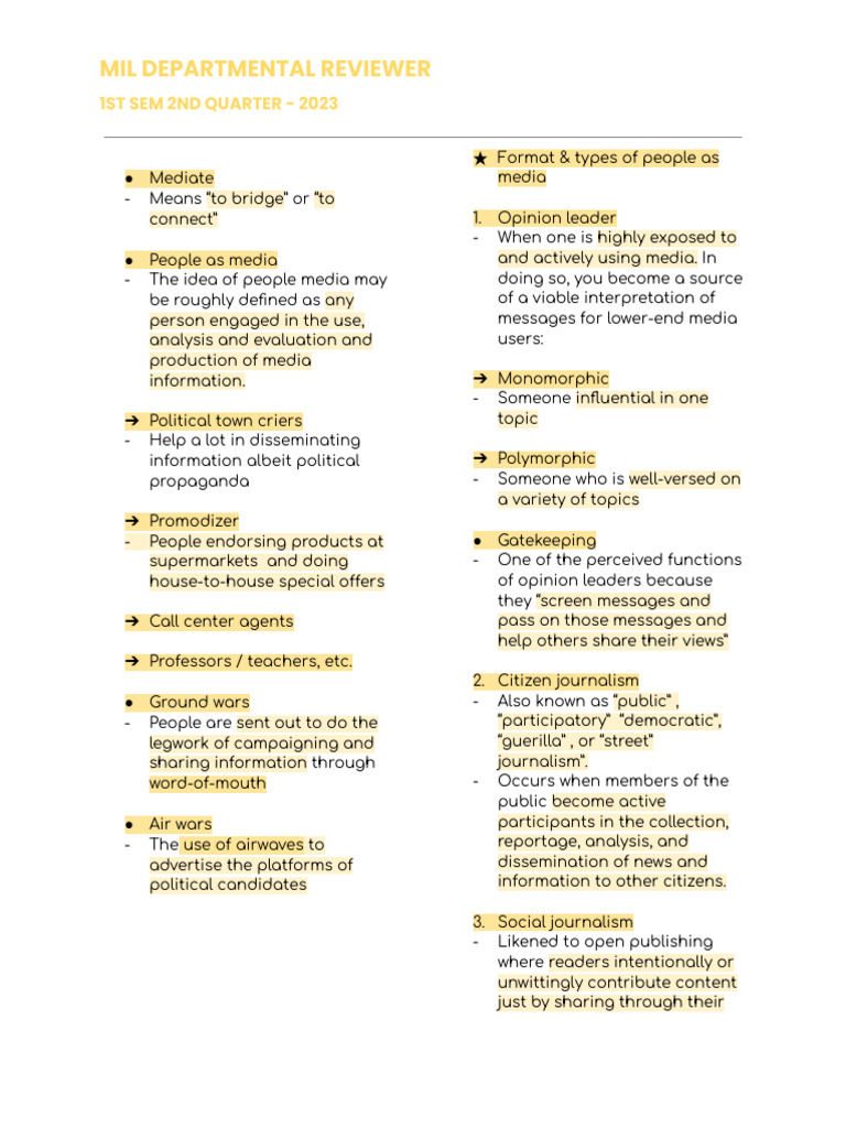 Mil Dep Rev | PDF | News | Journalism