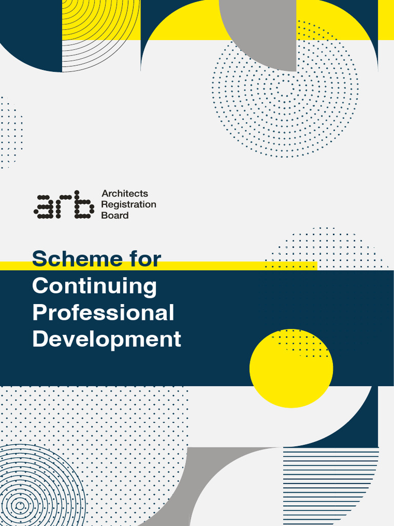 ARB Continuing Professional Development Guide | PDF | Architect ...