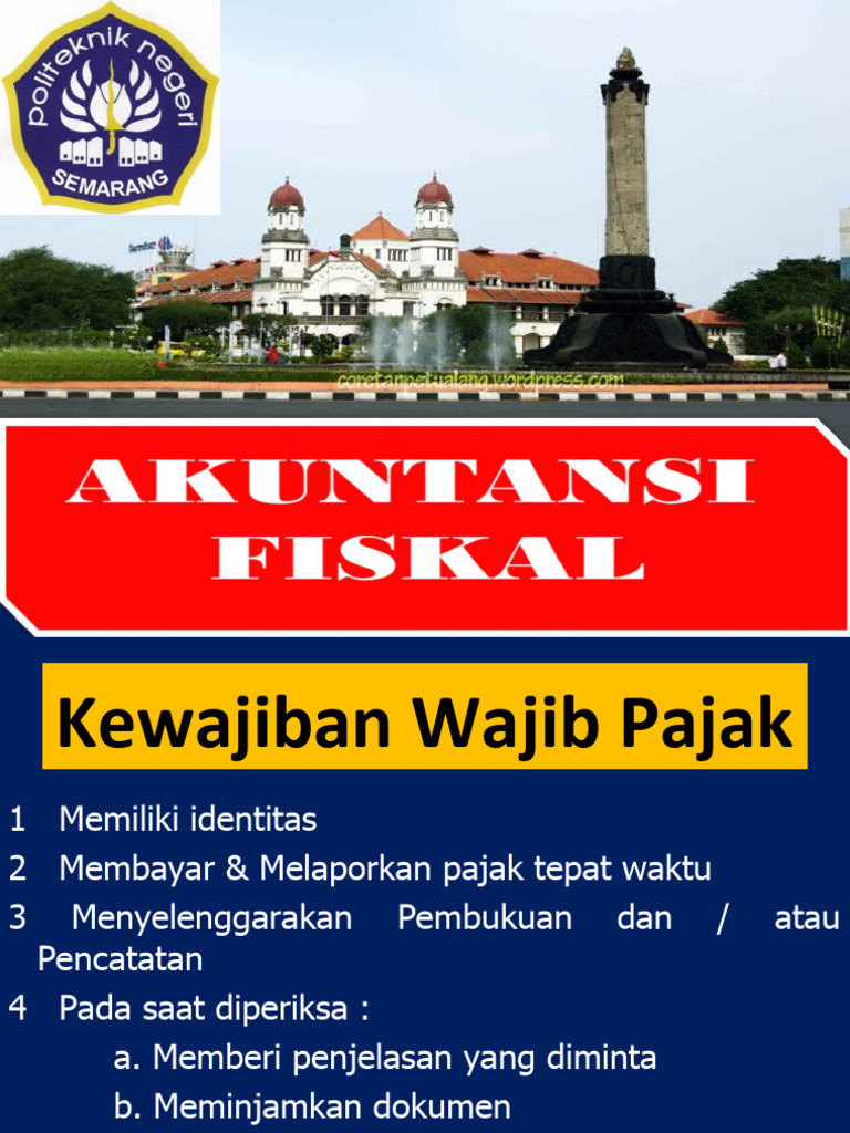 Materi 1 - Akuntansi Fiskal - 2021 | PDF