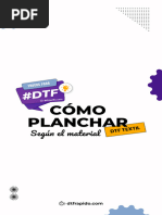 Guia Parametros de Aplicacion DTF Segun Tipo de Tela | PDF | Textiles | Materiales