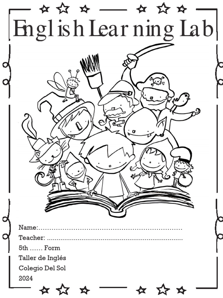 5th Form Booklet. Colegio Del Sol. Taller de Ingles. 2024 | PDF