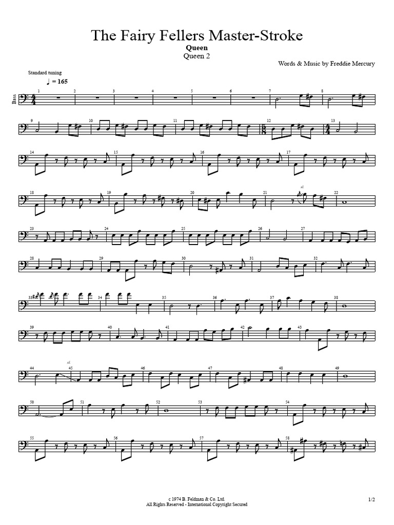 Queen - Fairy Feller's Master Stroke NOT | PDF