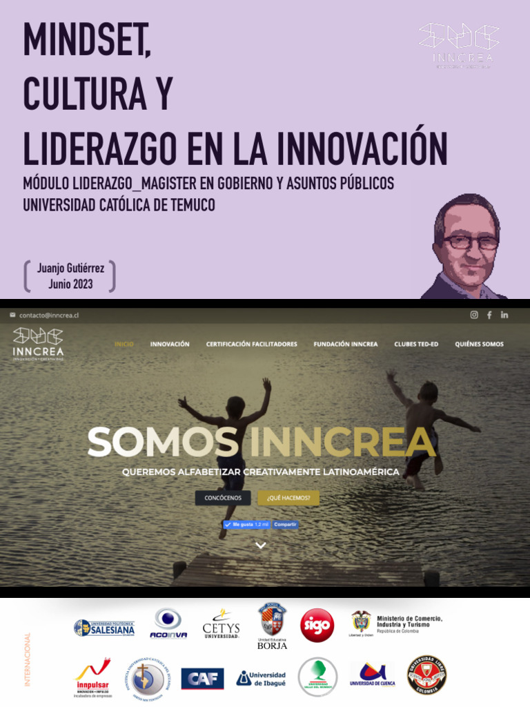 Mindset, Cultura y Liderazgo en Innovación 09.12.2021 - 23 | Descargar ...