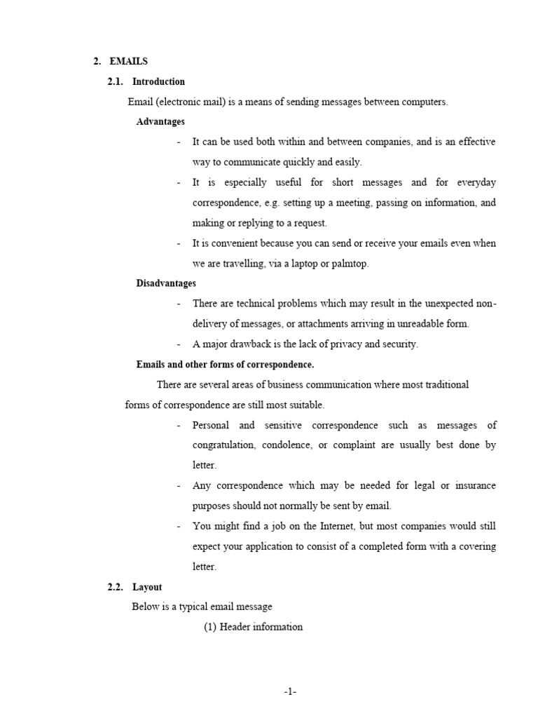 Uni 2-EMAILS-21 | PDF