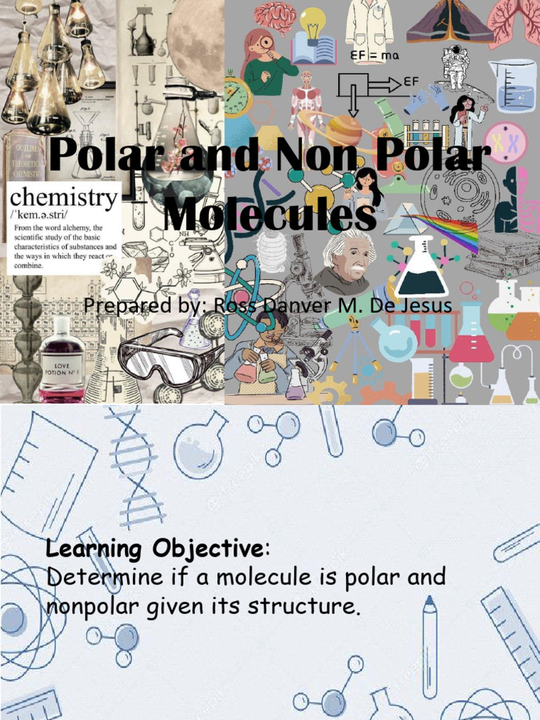 Polar and Nonpolar Molecules | PDF | Chemical Polarity | Covalent Bond