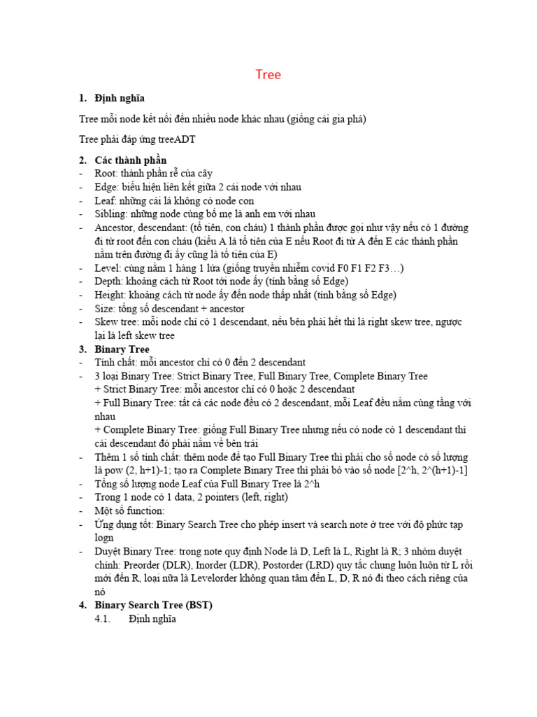 Tree | PDF