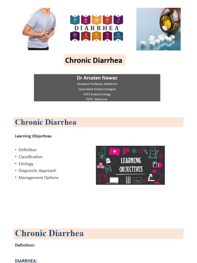 Chronic Diarrhea | Download Free PDF | Diarrhea | Ulcerative Colitis