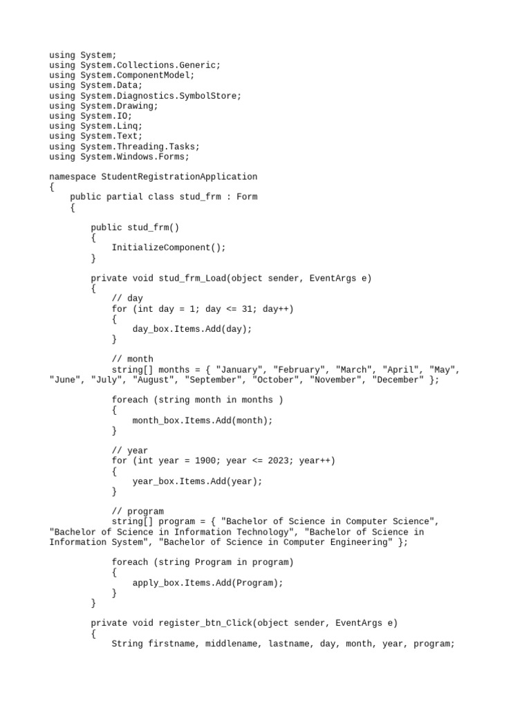 Code Quiz | PDF