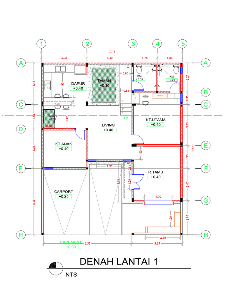 Denah Lt.1 Final | PDF